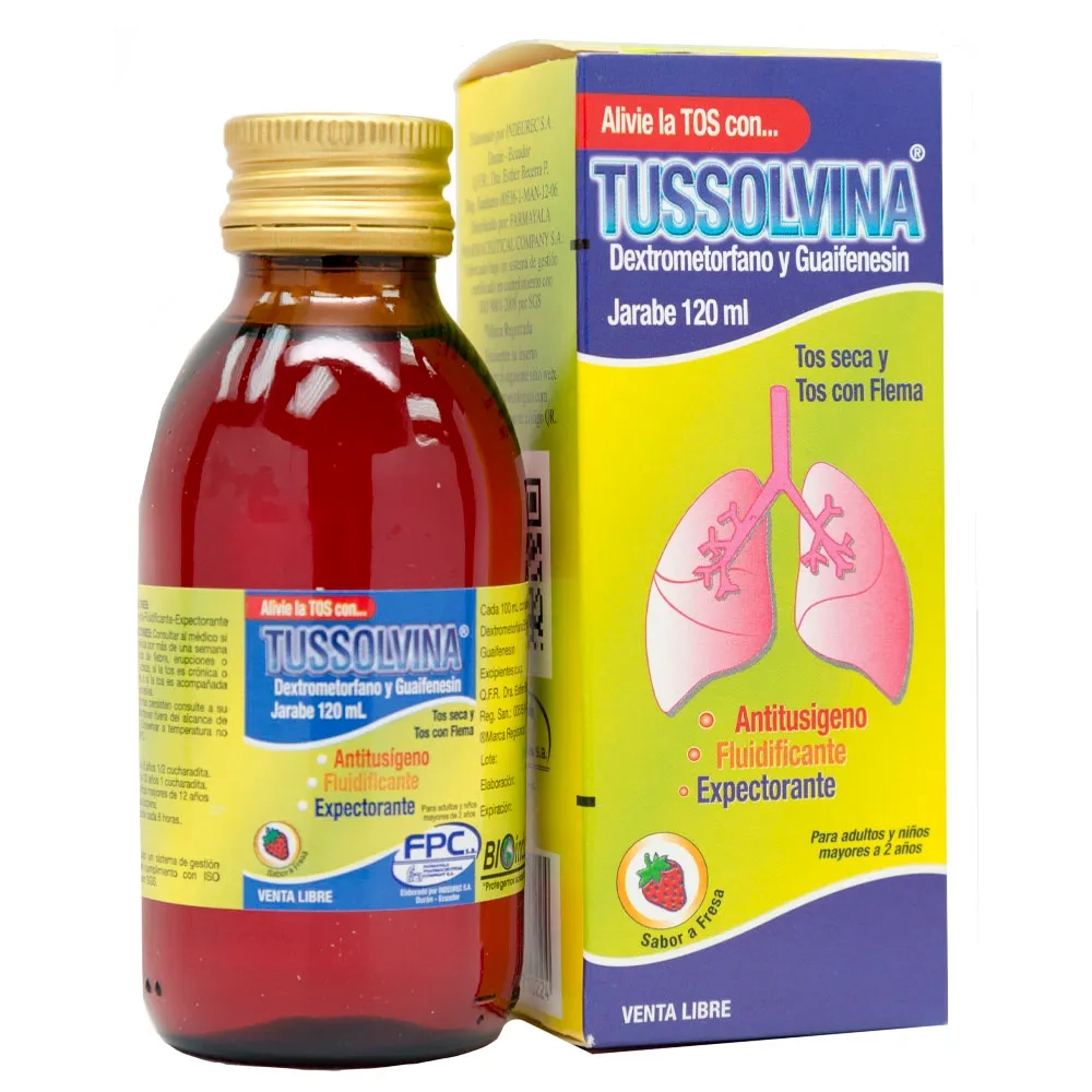 TUSSOLVINA JBE X120ML